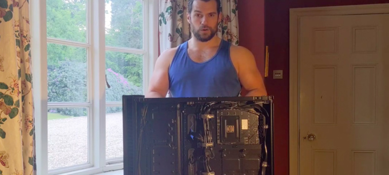 Superman Henry Cavill building a gaming PC is the new porn - Tweak India